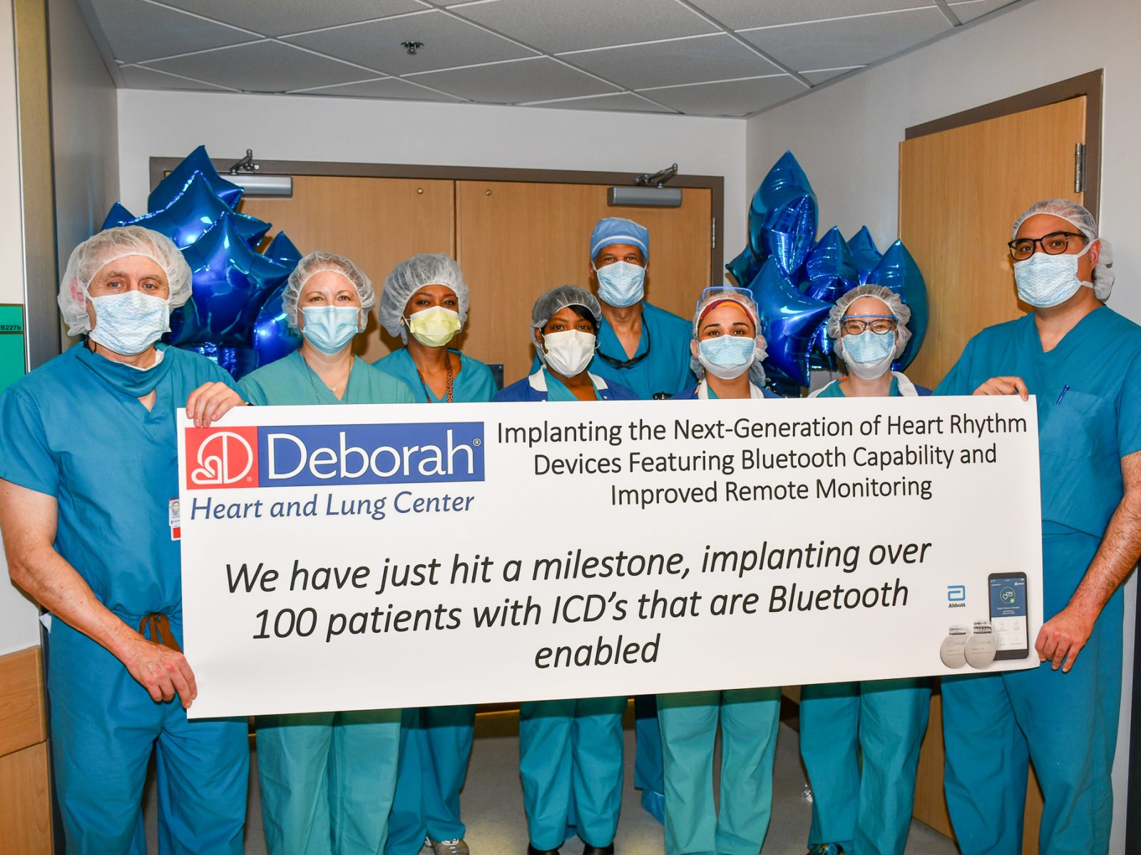 Deborah Implants 100th Bluetooth®-Enabled Defibrillator, Providing ...