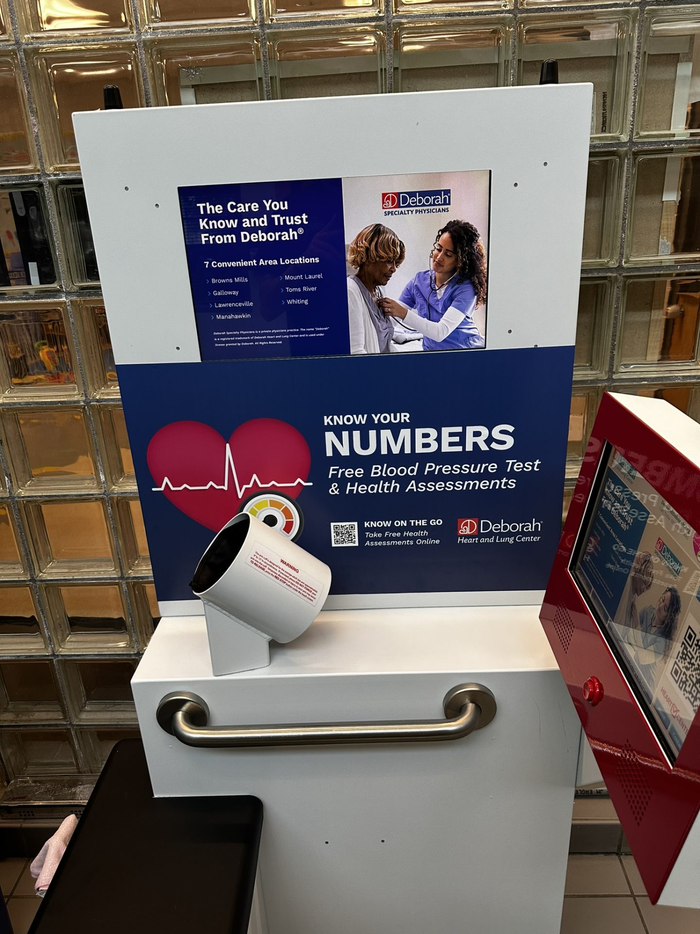 Health Station Blood Pressure Checker is Wakeup Call | Deborah Heart ...