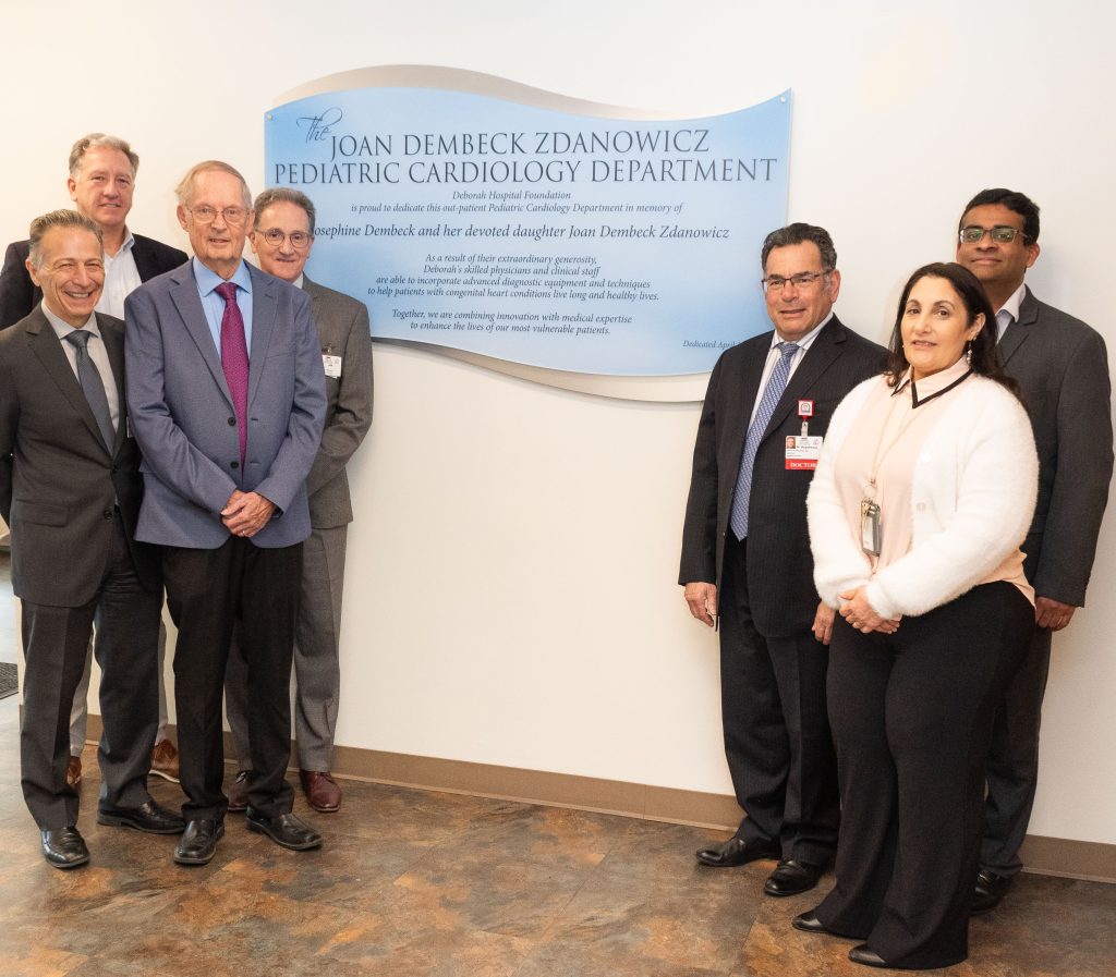 Deborah Hospital Foundation Receives $4 Million Estate Gift for ...