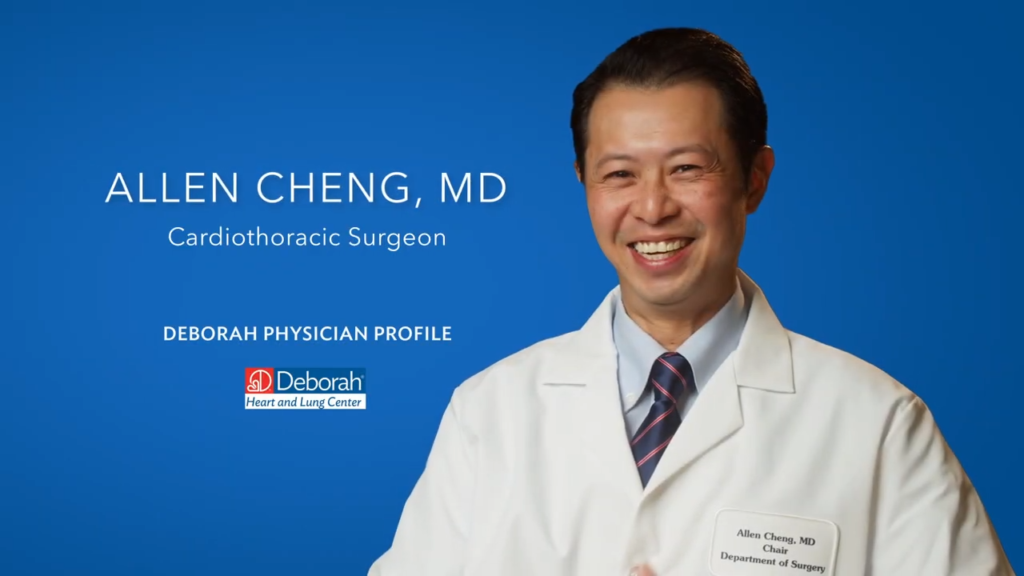 Allen Cheng, MD | Cardiothoracic Surgeon | Deborah Heart & Lung Center
