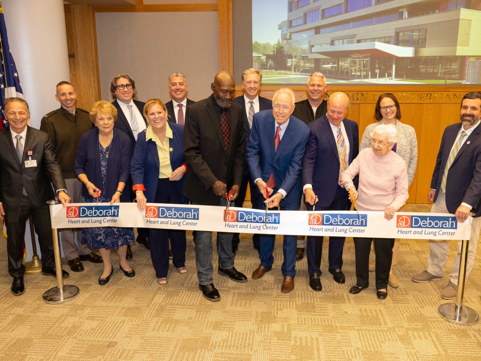 Deborah Heart and Lung Center Celebrates the Completion of The Olsen ...