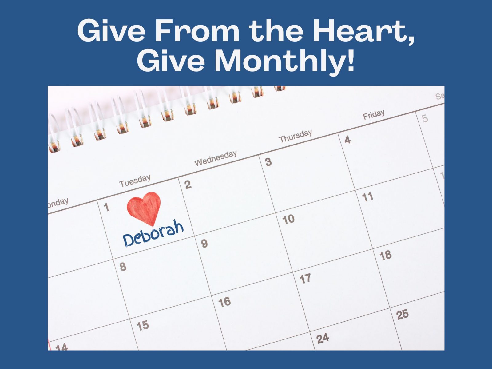 Monthly Giving Design (1) – Deborah Foundation